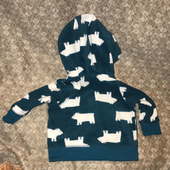 Carter's | Jackets & Coats | Carters 3m Polar Bear Fleece Hooded Jacket ...
